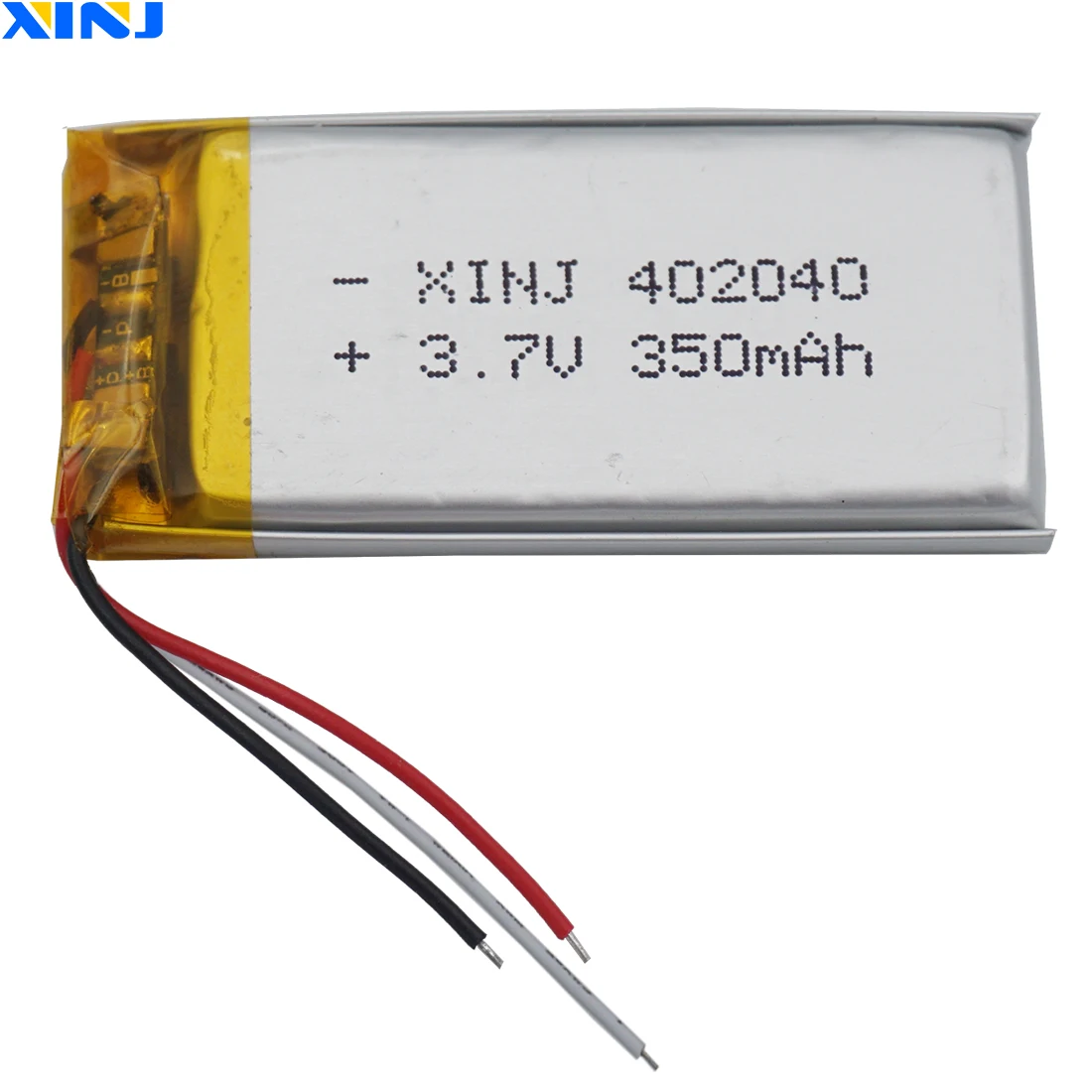 3.7V 350mAh 1.295Wh NTC Thermistor 3-Wires Rechargeable Li Li-Po ...