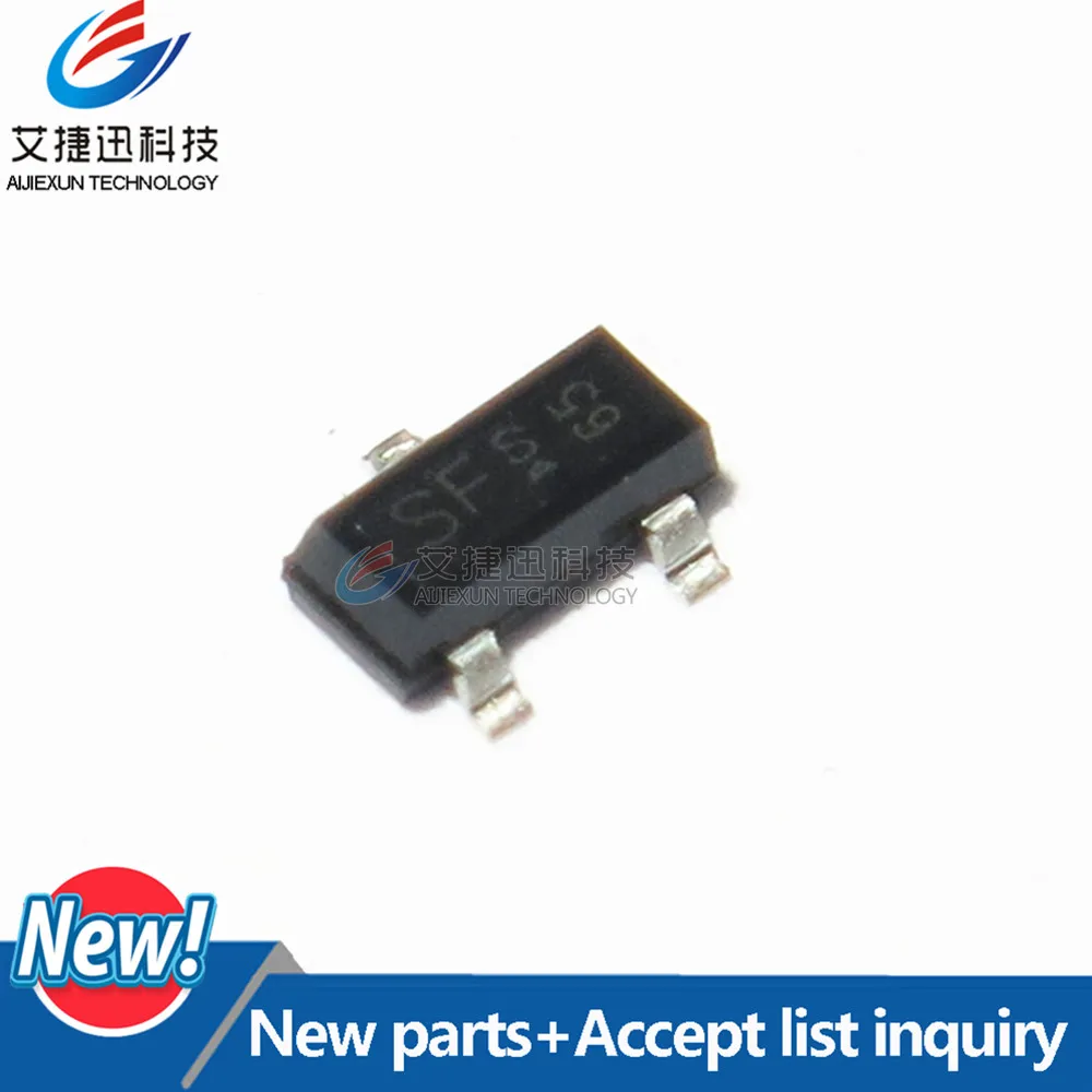 50Pcs BSS169 H6327 SilkscreenSFs SOT 23 SIPMOS Small Signal Transistor ...