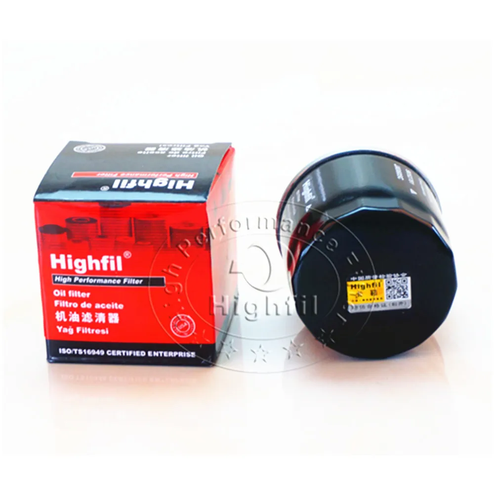 Filtro de óleo automotivo, compatível com suzuki fit para chevrolet oe ...