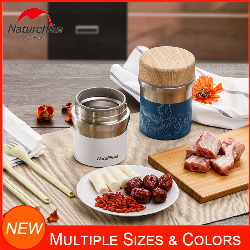 Naturehike Vacuum Insulated Flask 316 Stainless Steel Lunch Jar with ...