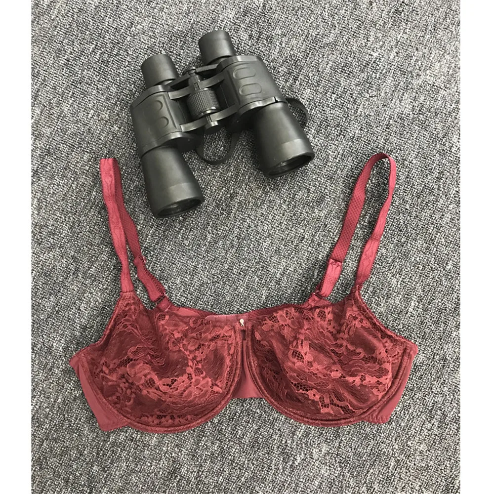 Wjustforu Women Plus Size Lace Bras Top Sexy Push Up Brassiere Lycra ...