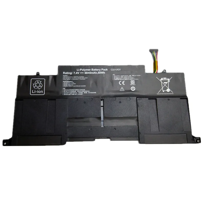 7XINbox-7-4V-50Wh-Laptop-Battery-C21-UX31-C22-UX31-C23-UX31-For-ASUS ...