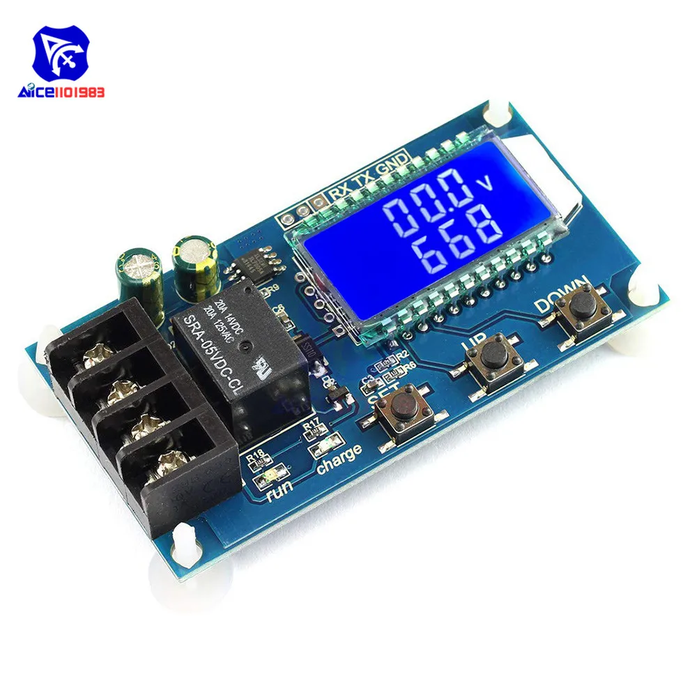 Lithium-Battery-Charge-Controller-Protection-Board-Auto-Charging-Cycle ...
