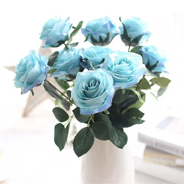 Sky Blue Rose Flowers