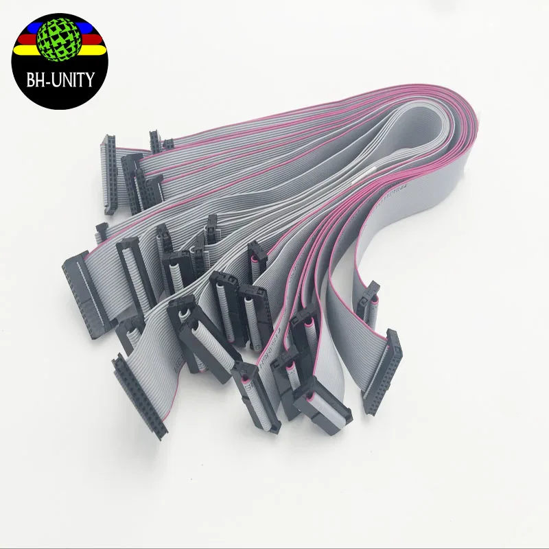 4pcs/lot Wholesale Konica Km512 Printhead Cable For Allwin Human ...