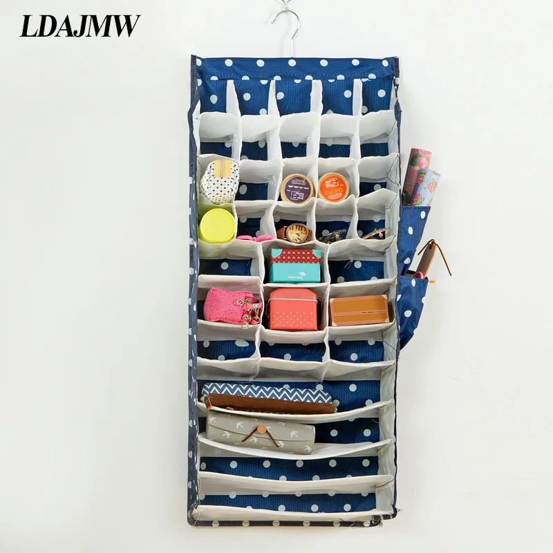 LDAJMW Multi Pockets Oxford Hanging Storage Bag Wall Mounted Hanging ...