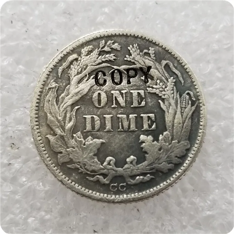 1872 Dime
