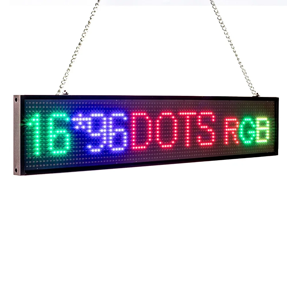 50CM P5 RGB Led Display Full color multicolor Programmable Scrolling ...