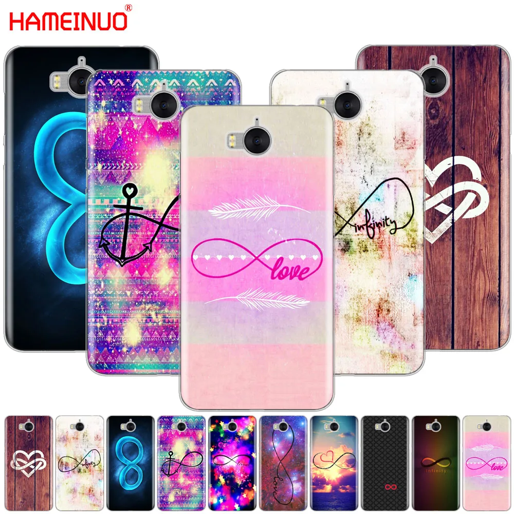 Infinity สัญลักษณ์คณิตศาสตร์ขนาดใหญ่ Love เนบิวลาโทรศัพท์มือถือสำหรับ Huawei Honor 3C 4X 4C 5C ...