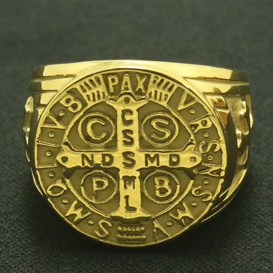 CSPB CSSML NDSMD Unisex 316L Acero inoxidable Iglesia Católica San ...