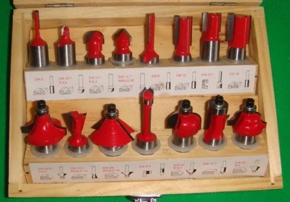 Free Shipping Pro-grade 15 Piece Tungsten Carbide 1/2-inch Router Bits ...