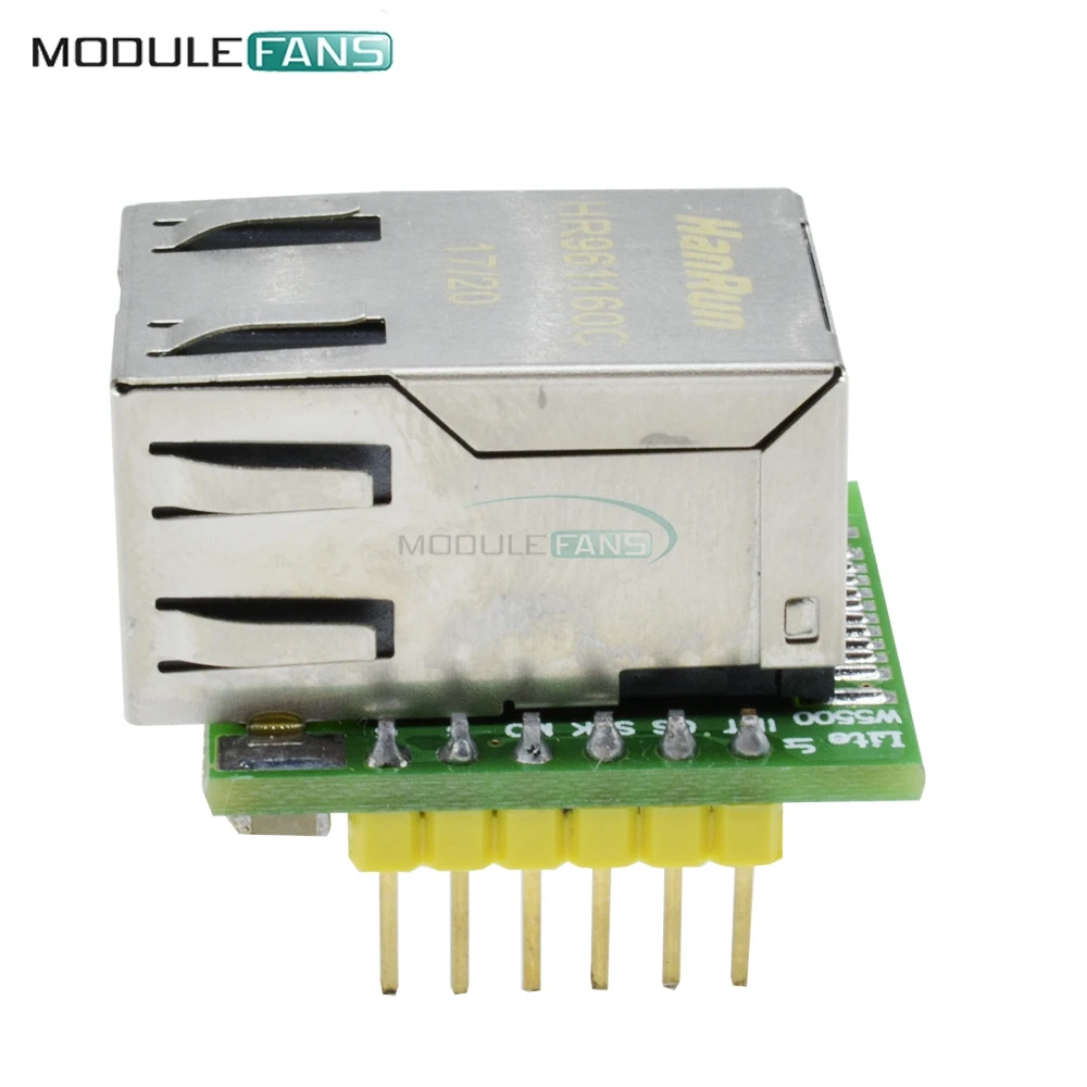 3.3V USR-ES1 ENC28J60 W5500 SPI to LAN Ethernet Converter TCP/IP Module ...