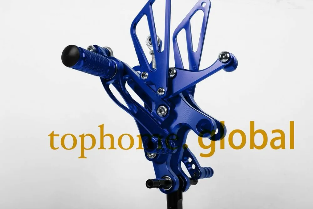 For Yamaha Yzf R1 1998 - 2003 Motorcycle Blue Cnc Rearsets Foot Pegs ...