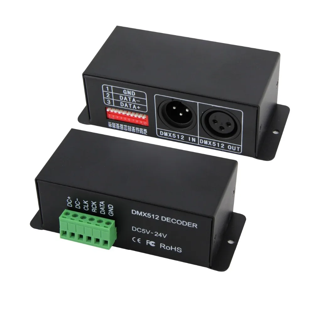 BC 802 8806 DMX512 Signal Decoder LPD8806 decdoer DMX512 decoder DMX ...