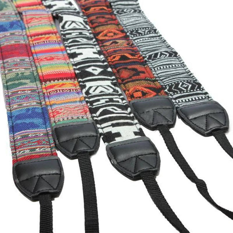 Folk custom Camera Strap Single Shoulder Slings Strap Belts Retro ...