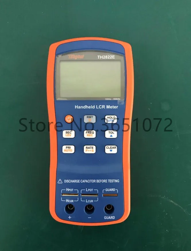 TH2822E/TH2822D/TH2822C/TH2822A ручной измеритель иммитанса портативный ...