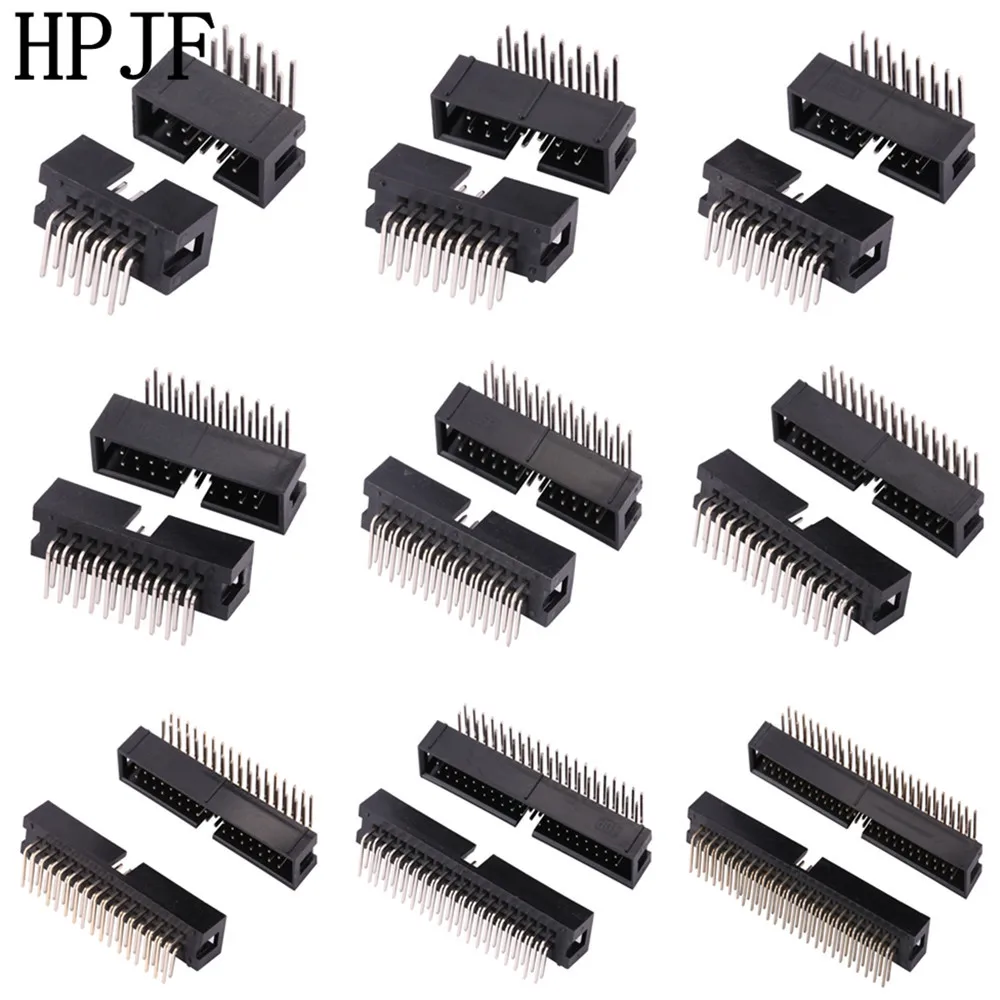 90 Degree 10 Pin Connector 10pcs 90 Degree 10 Pin JTAG Connectors - 2 ...