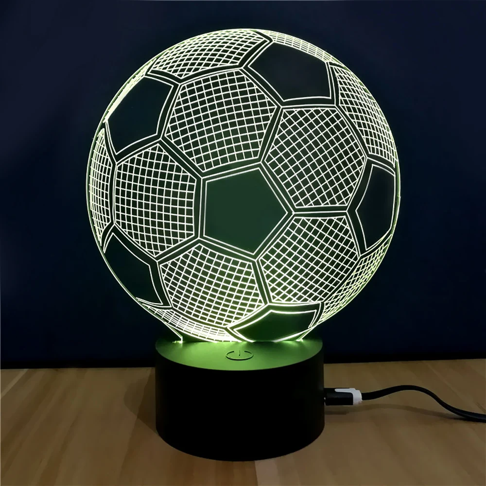 2017 New Arrival Creative Energy Saving Rechargeable Lights 3D Colorful ...