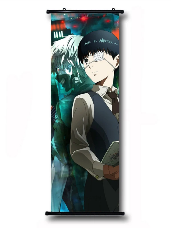 Tokyo Ghoul Anime Kaneki Ken 51*18CM Wall Scroll Poster #40575|posters ...