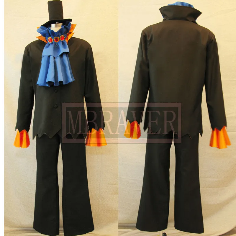 One Piece Brook Cosplay Costume Any Size Custom Made | One piece ...