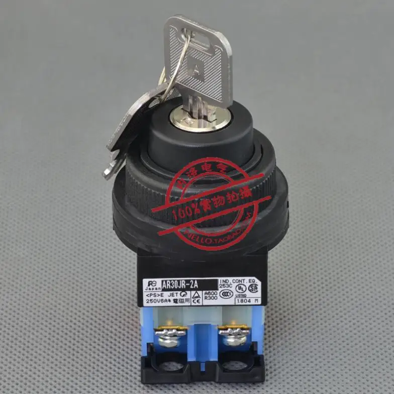 SA-Original-Fuji-FUJI-30mm-key-switch-AR30JR-2A10A-2-file-locking-1NO ...