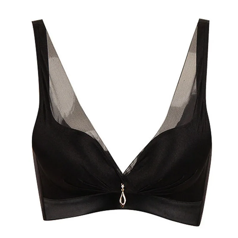 Sexy Luxus Push Up Plus Größe Frauen Bh Set Tiefe V Unterwäsche