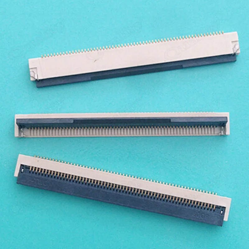 60 Pin 0.5MM FPC Connector High Temperature Resistance Connector LCD ...