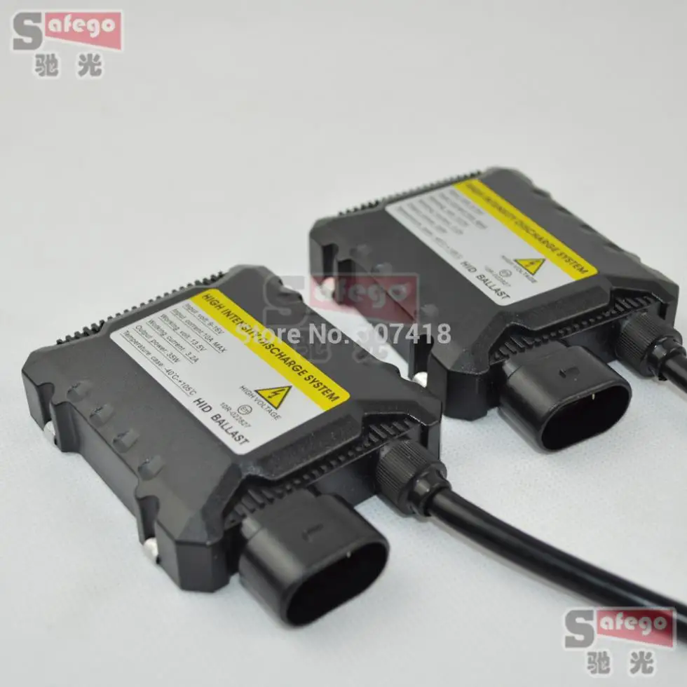 2X 12V xenon ballast 35W Digital slim xenon hid ballast 35W blocks ...