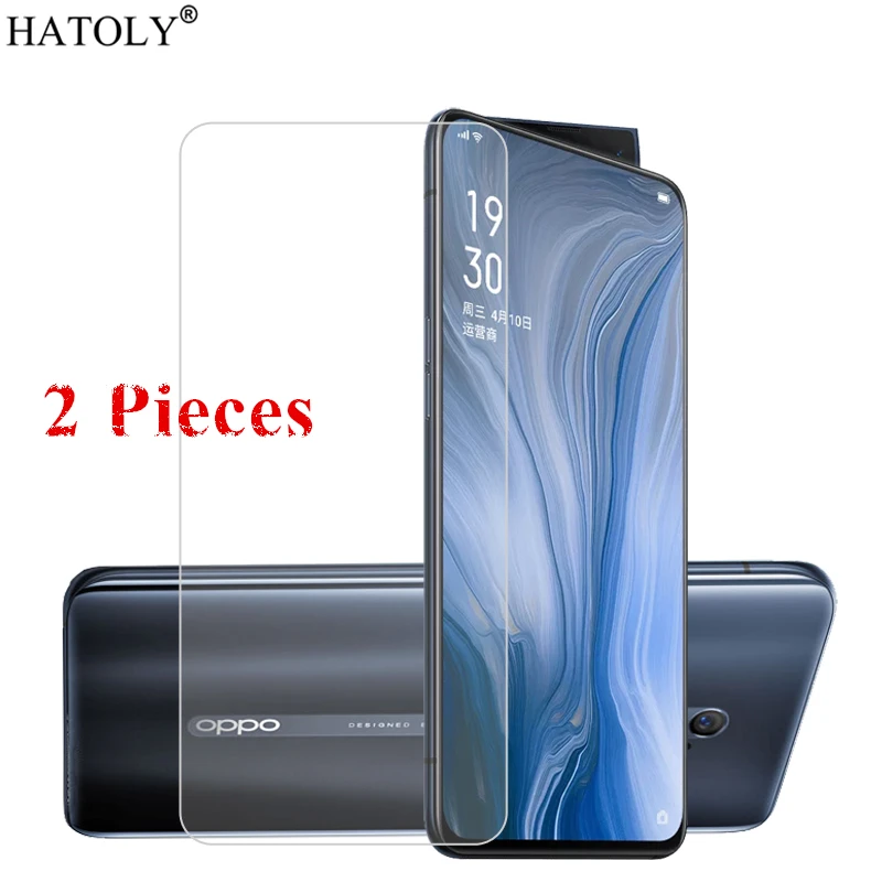 OPPO Reno 2 uds., cristal de Zoom 10X, OPPO Reno 10X Zoom, cristal templado, película protectora ...