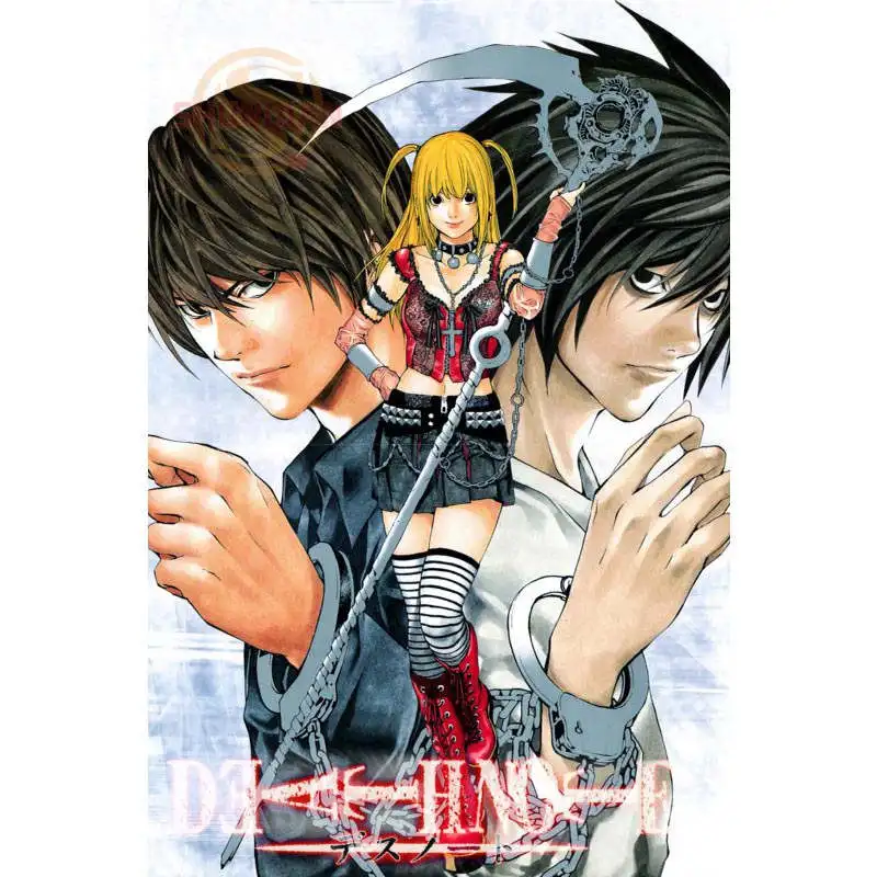 Anime Death Note Poster - Death Note Merchandise - DeathNoteShop.com