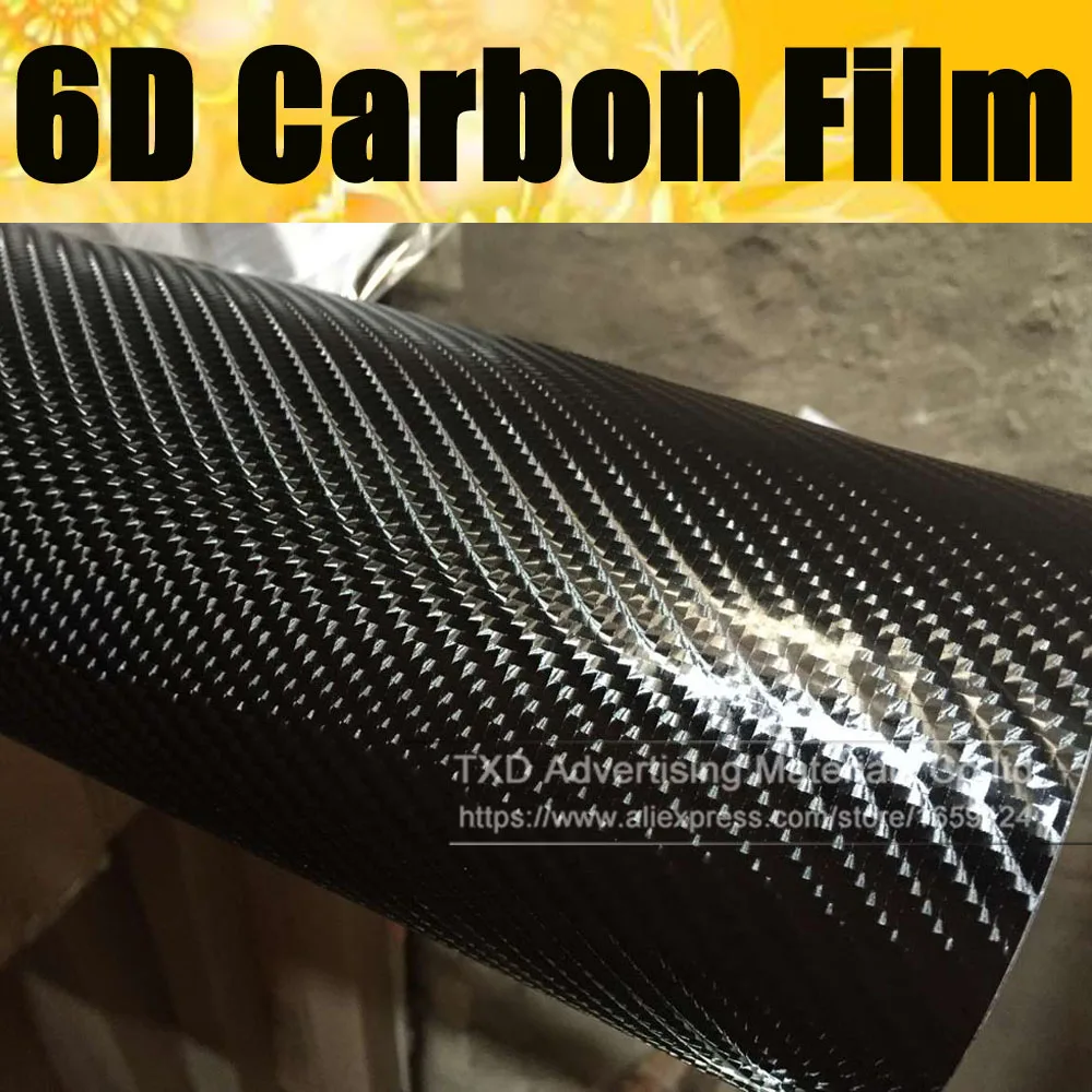 Premium-quality-10-20-30-40-50-60X152CM-6D-Carbon-fiber-film-super-big ...