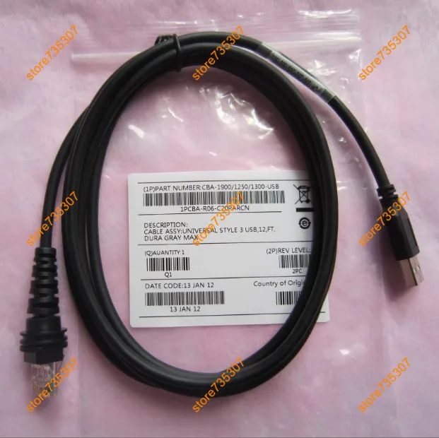 10pcs-lot-brand-new-2M-straight-usb-cable-data-cable-for-honeywell ...