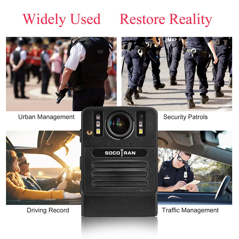 SOCOTRAN DSJ-S9 HD live Law Enforcement Recorder Police body video ...