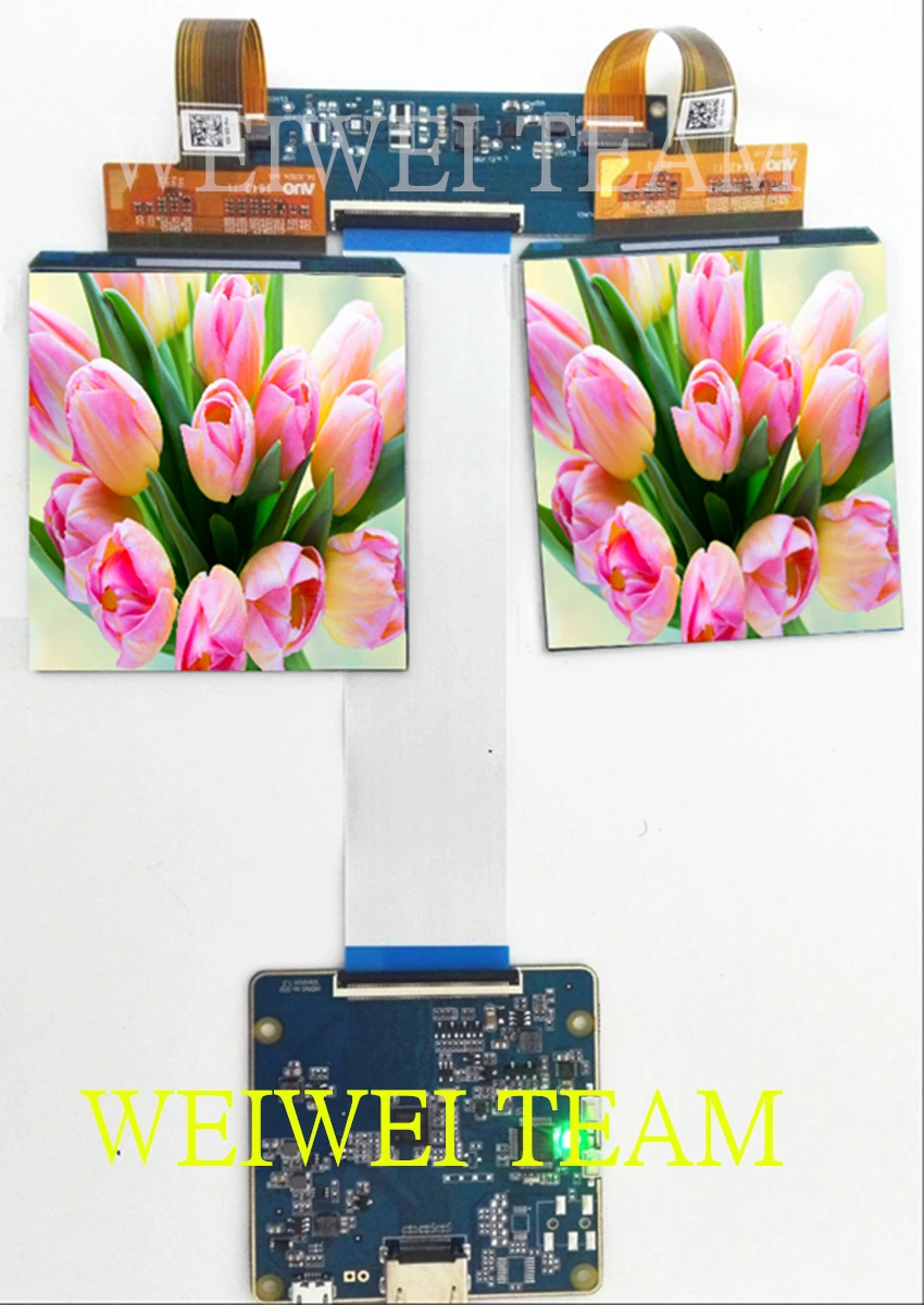 HDMI-MIPI board 3.81 90hz 1080*1200 dual oled AMOLED Micro vr lcd ...