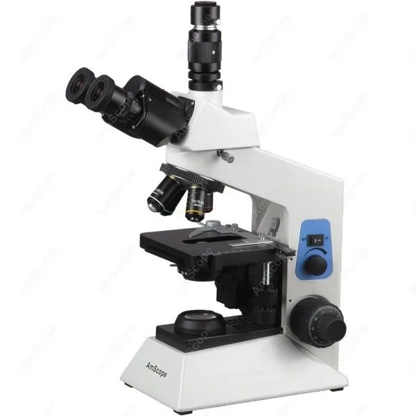 Professional Research Biological Microscope AmScope Supplies 40X 2000X ...