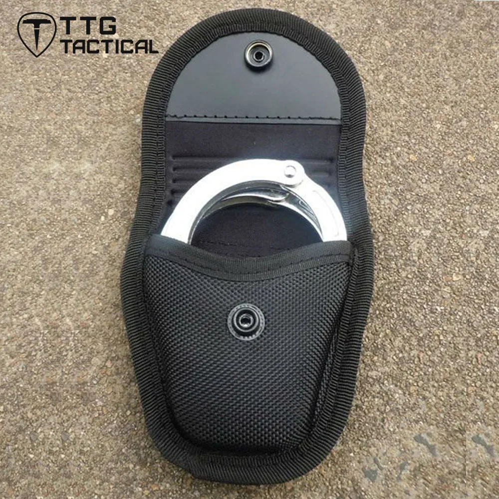 TTGTACTICAL Enhanced Molded Single Handcuff Case Deluxe Black Nylon ...