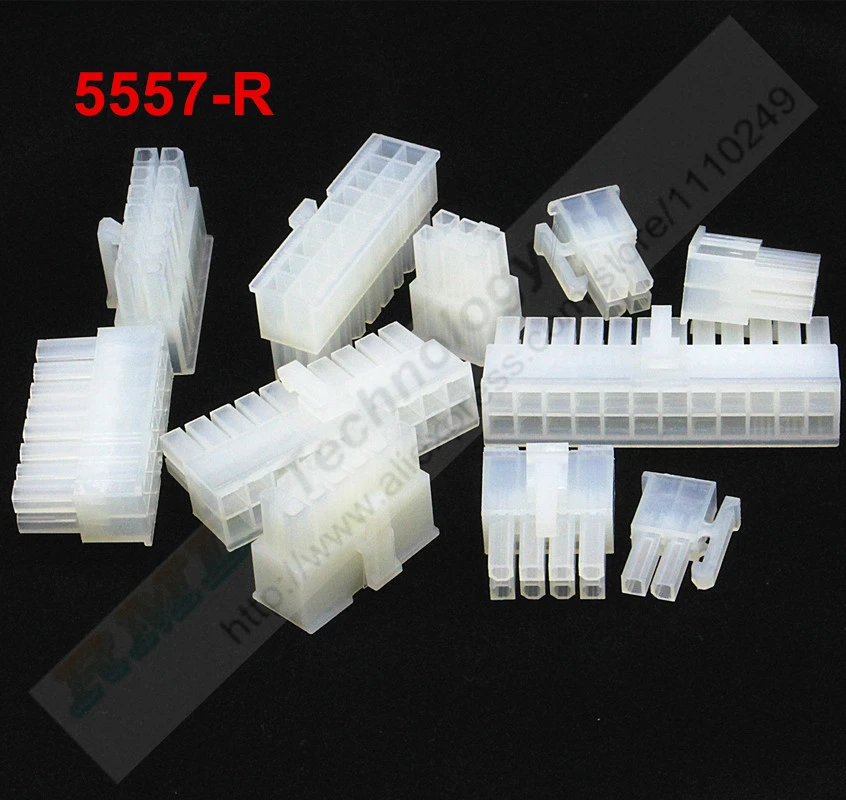 10pcs/lot 5557-r 5557 4.2mm Automotive Wiring Harness Connector Male 2 ...