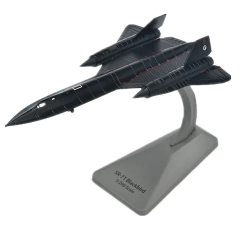 16CM 1/200 scale SR 71A lockheed Blackbird Surveillance fighter ...