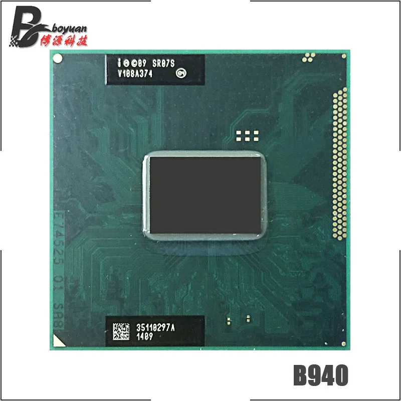 Procesador Intel Pentium B940 SR07S, CPU de doble núcleo de 2,0 GHz, 2M ...