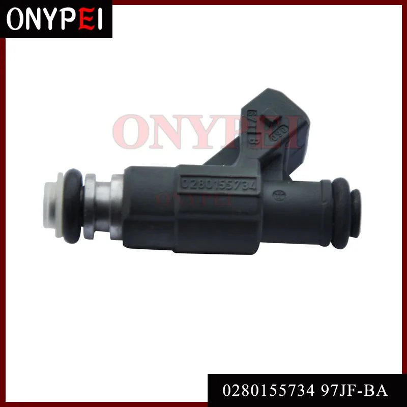 Boquilla de inyector de combustible 0280155734 97JF BA para Ford ...