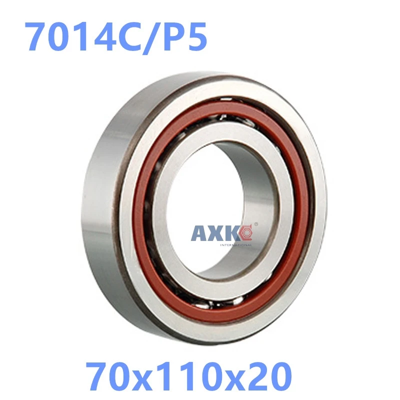 1pcs AXK 7014 7014C 7014C/P5 70x110x20 Angular Contact Bearings Spindle ...