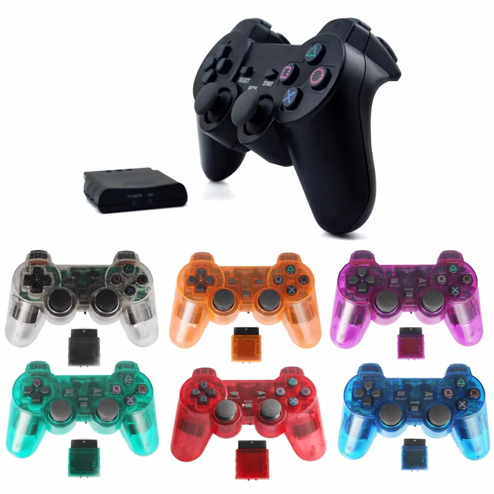Wireless Gamepad for Sony PS2 Controller for Playstation 2 Console ...