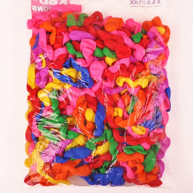 10pcs/lot Screw Twisted Latex Balloon Spiral Long Balloons Wedding ...