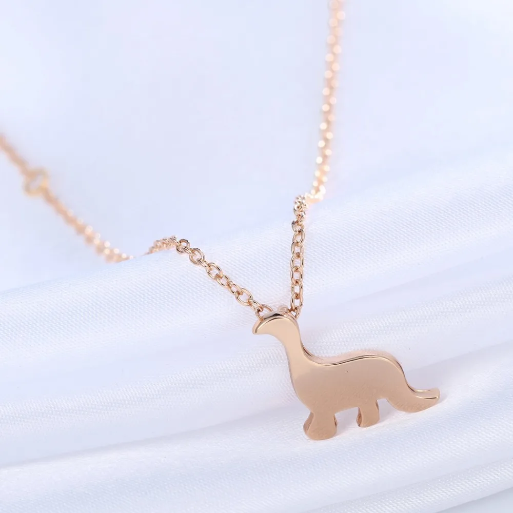 Chandler-Silver-Plated-Small-Apatosaurus-Dinosaur-Necklaces-Pendant ...