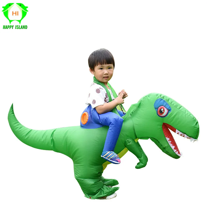Dinosaur T-Rex Ride Costume For Halloween Birthday Carnival ...