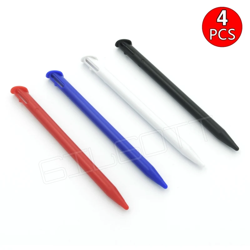 4PCS Stylus Game Touch Pen for Nintendo NEW 3DS XL LL Black Red Blue White
