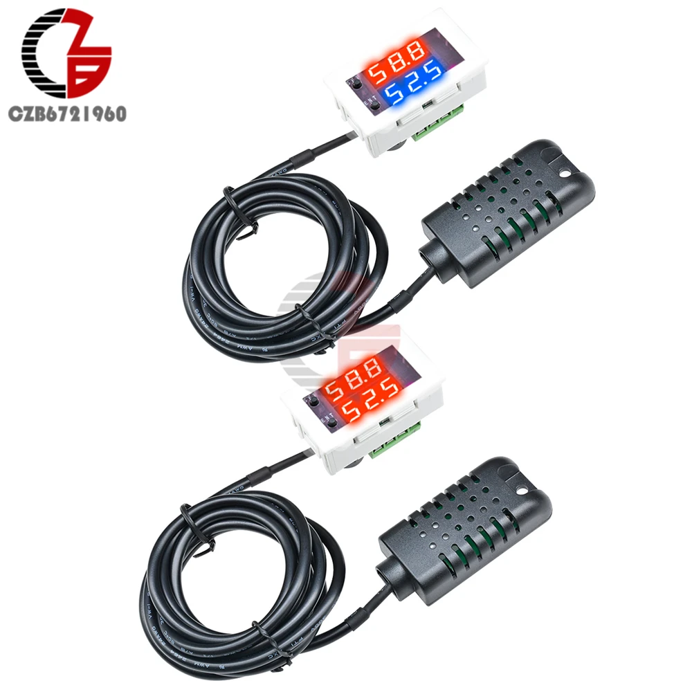 AC-110V-220V-DC-12V-24V-Digital-Hygrometer-Dual-Display-Humidistat ...