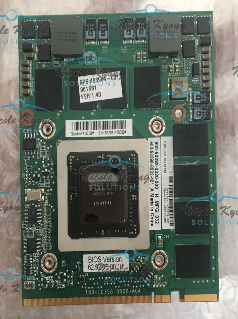 493948-001-488125-001-460734-001-Quadro-FX3700M-FX-3700M-G92M-1GB-for ...