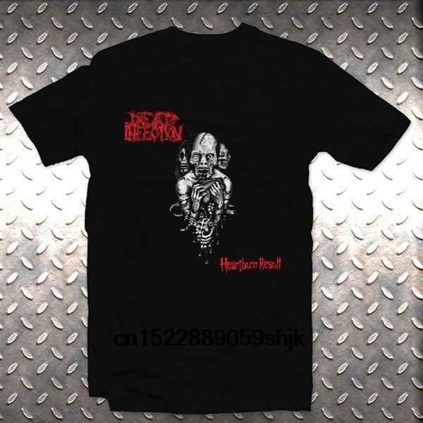 Dead Infection Heartburn Result Goregrind Band Men's T Shirt Short ...