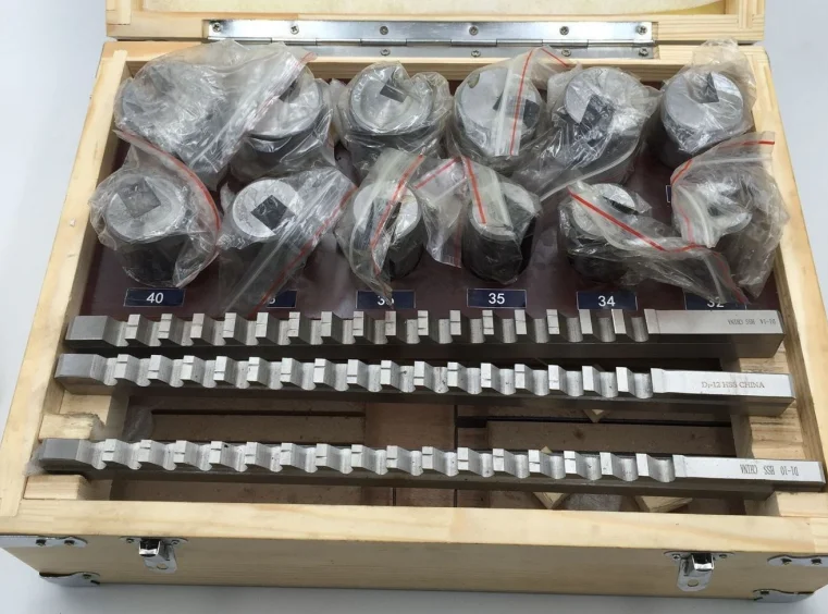 21pcs Keyway Broach Tool Set 10mm 12mm 14mm Broaches 32-50 Bushings ...